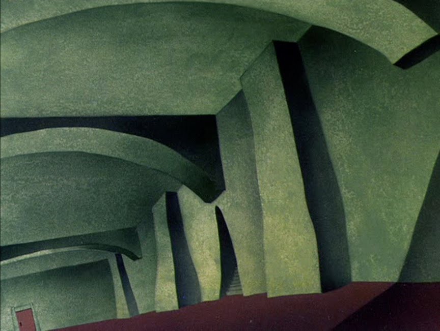 Animation Backgrounds: HAIR-RAISING HARE (Warner Bros.)