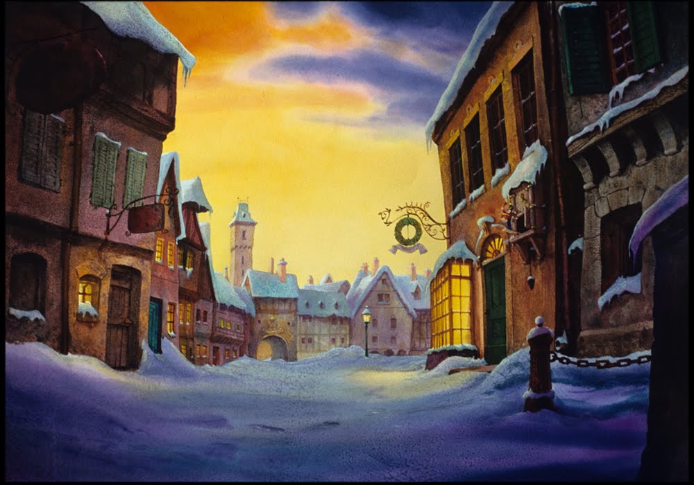 Animation Backgrounds: The Nutcracker Prince (1990)