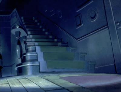 Animation Backgrounds: Donald Duck: STUCK ON CHRISTMAS (2000)