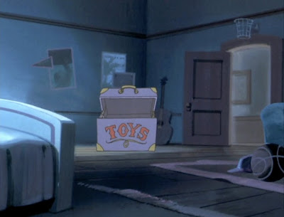 Animation Backgrounds: Donald Duck: STUCK ON CHRISTMAS (2000)
