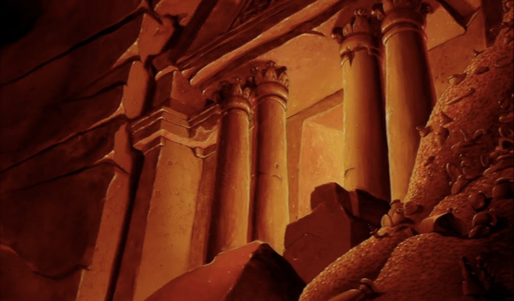 Animation Backgrounds: more from ALADDIN