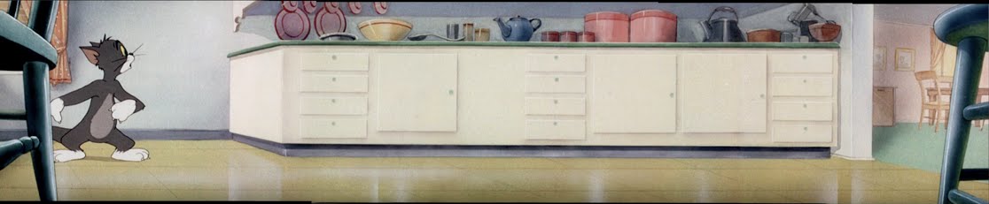 Animation Backgrounds: QUIET PLEASE! (MGM)