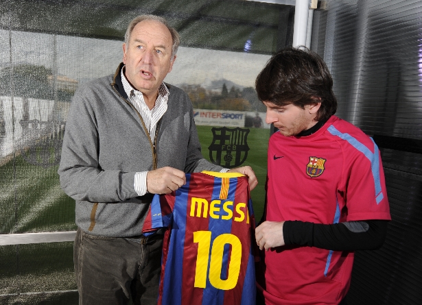 BARCELONA FC: "FOTOS DE MESSI CON REXACH"