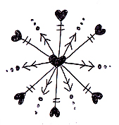 Sharons 365 Day Creative Experiment: Christmas Henna Designs