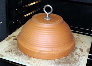 Homemade Clay Pot Cloche for Baking