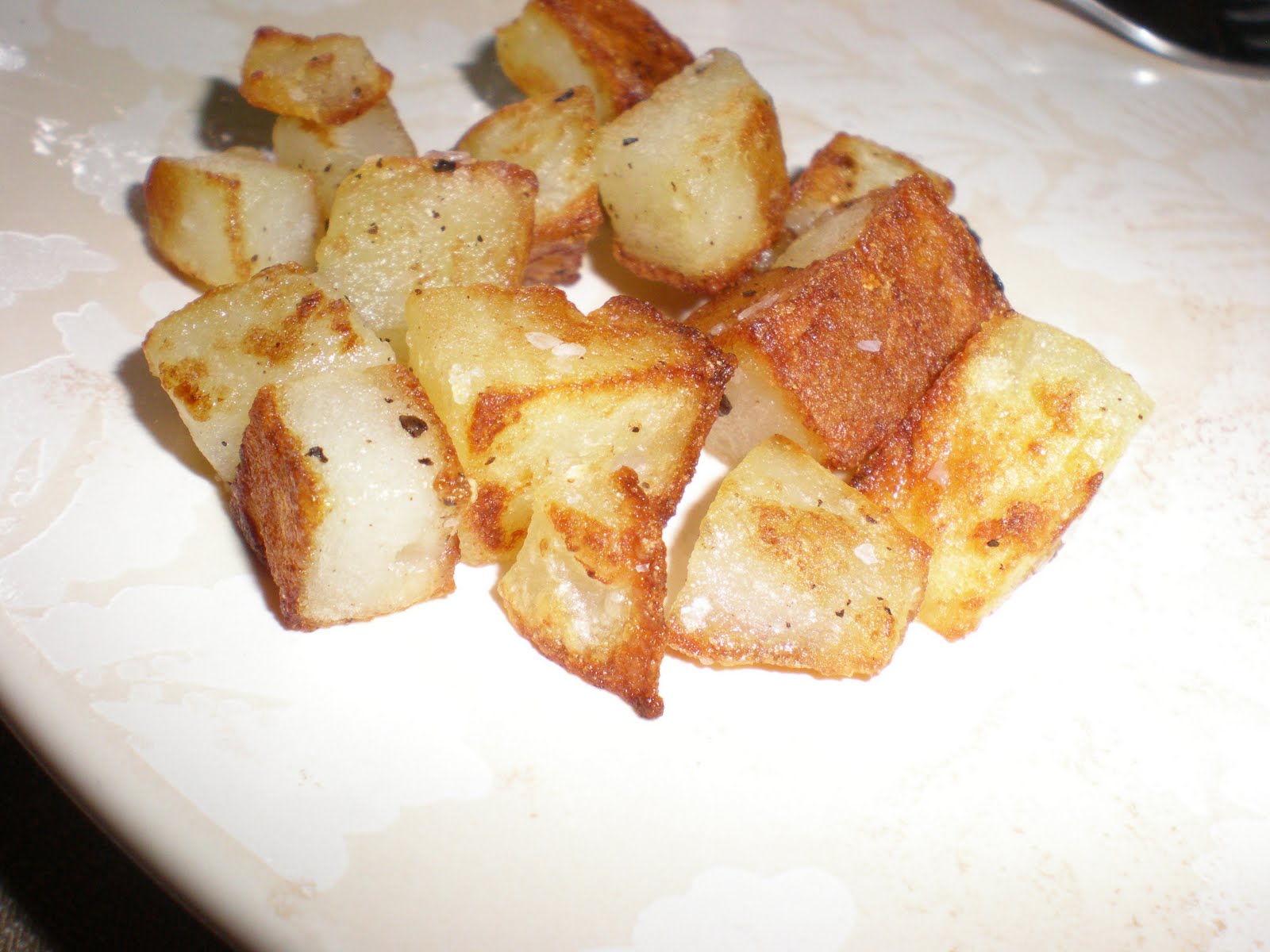 Something Food: Skillet Hash Brown Potatoes