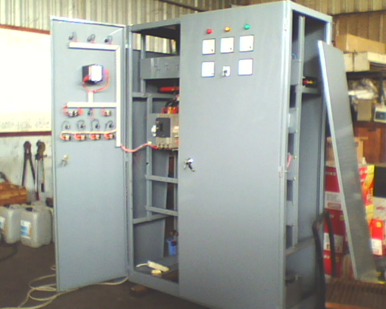 Installation of electrical panels (instalasi panel listrik): panel ...