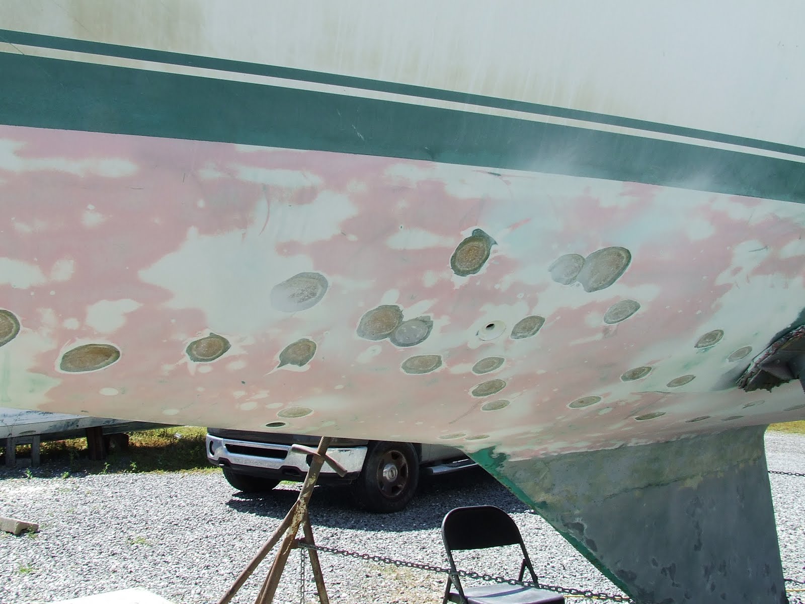 Mid-Life Cruising!!!: Sailboat Blisters