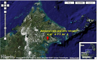 Should I write about....: Volcano in Malaysia?