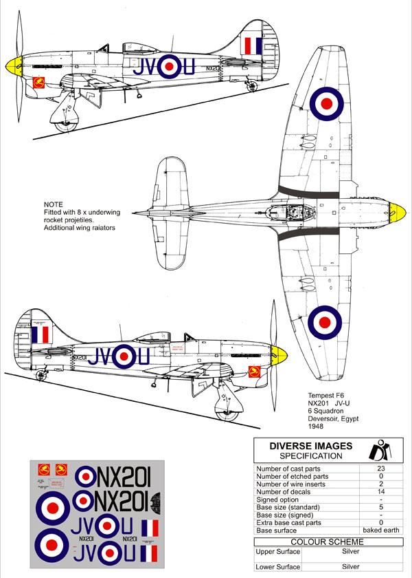 CMTE ZIMERER: HAWKER TEMPEST PAINT SCHEME