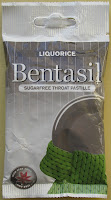 DROP: Bentasil liquorice (suikervrije keelpastilles)