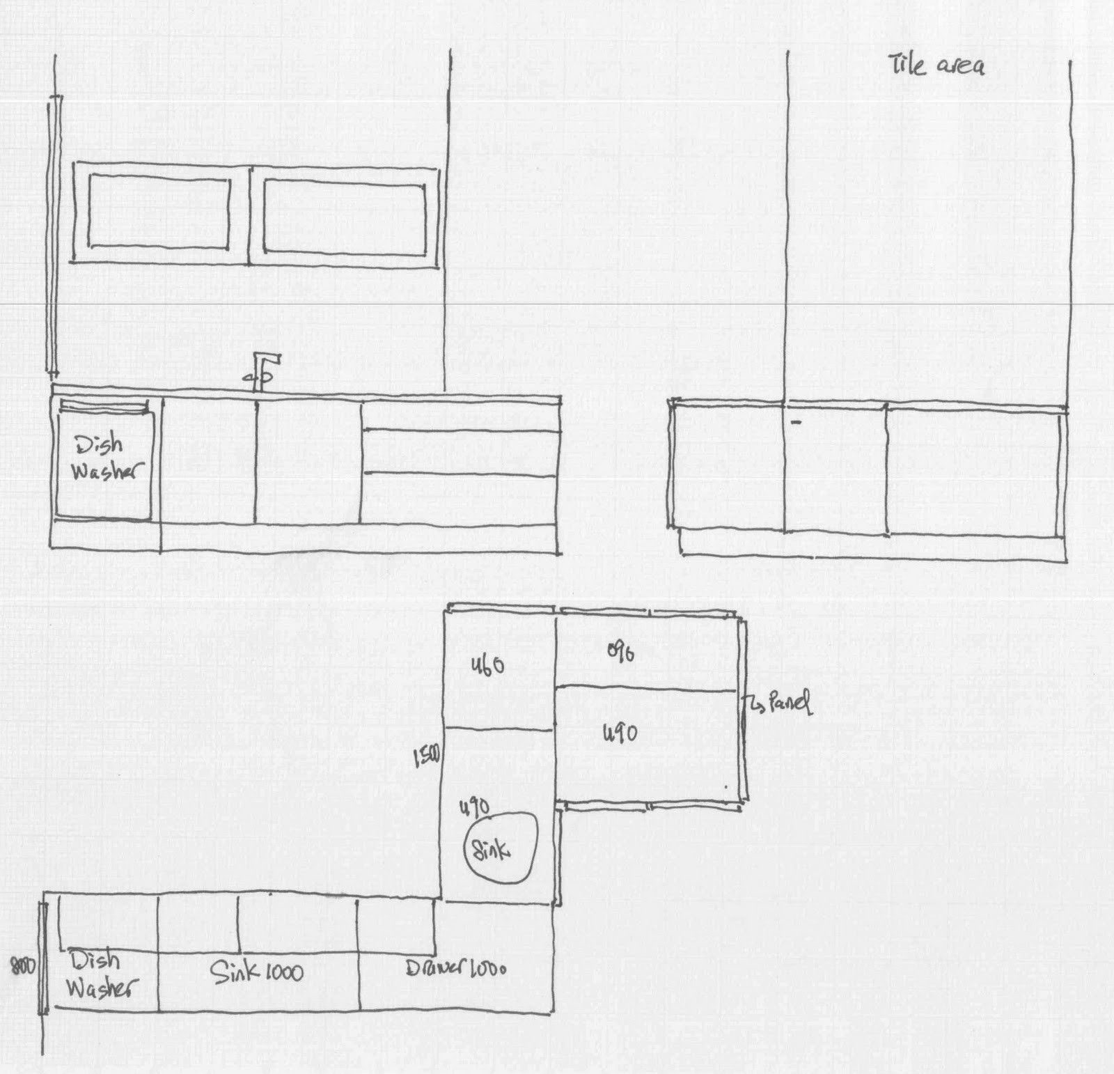 Interior Design & Renovation at The Park Residence: My Kitchen in 2D