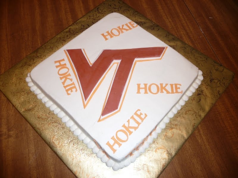 Icing On Top -- Cakes for Every Occasion: Virginia Tech Hokie Cake