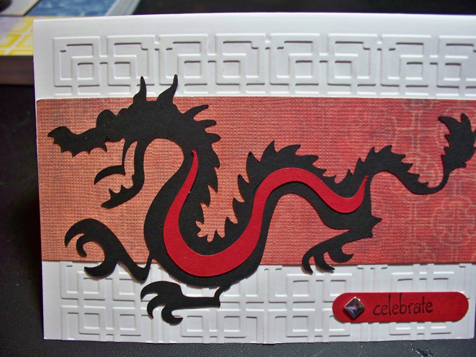Debbie's Creations: Dragon card