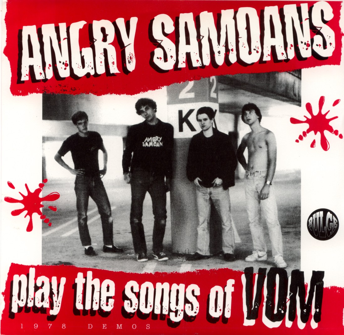 Vinil Brulé: ANGRY SAMOANS - Play the songs of VOM 7'' (L.A., 1999)