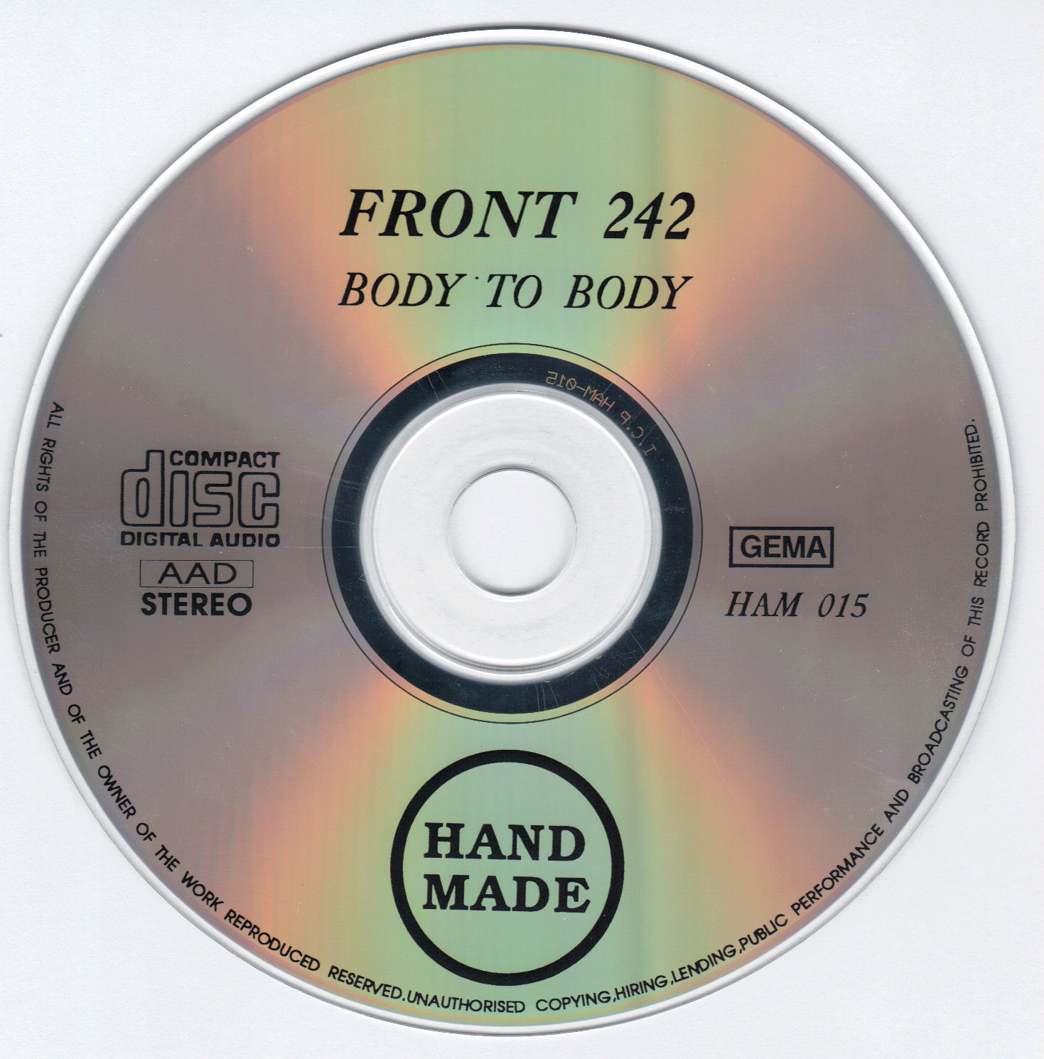 Front 242 Collector: Bootleg of the Week: Body To Body (Live Chicago)