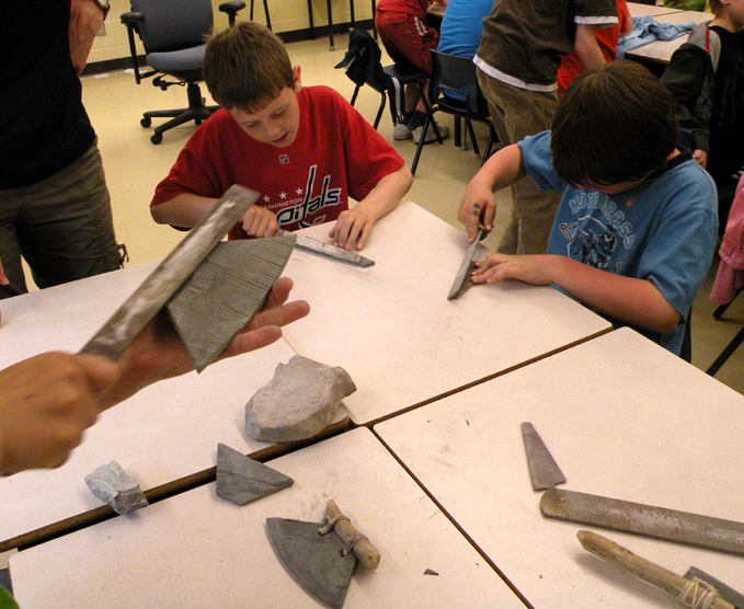 Elfshot: Ground Slate and Soapstone School Visit