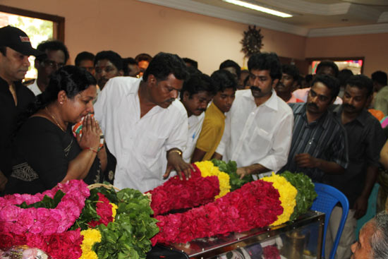Celebs Pays Last Respects to SS Chandran