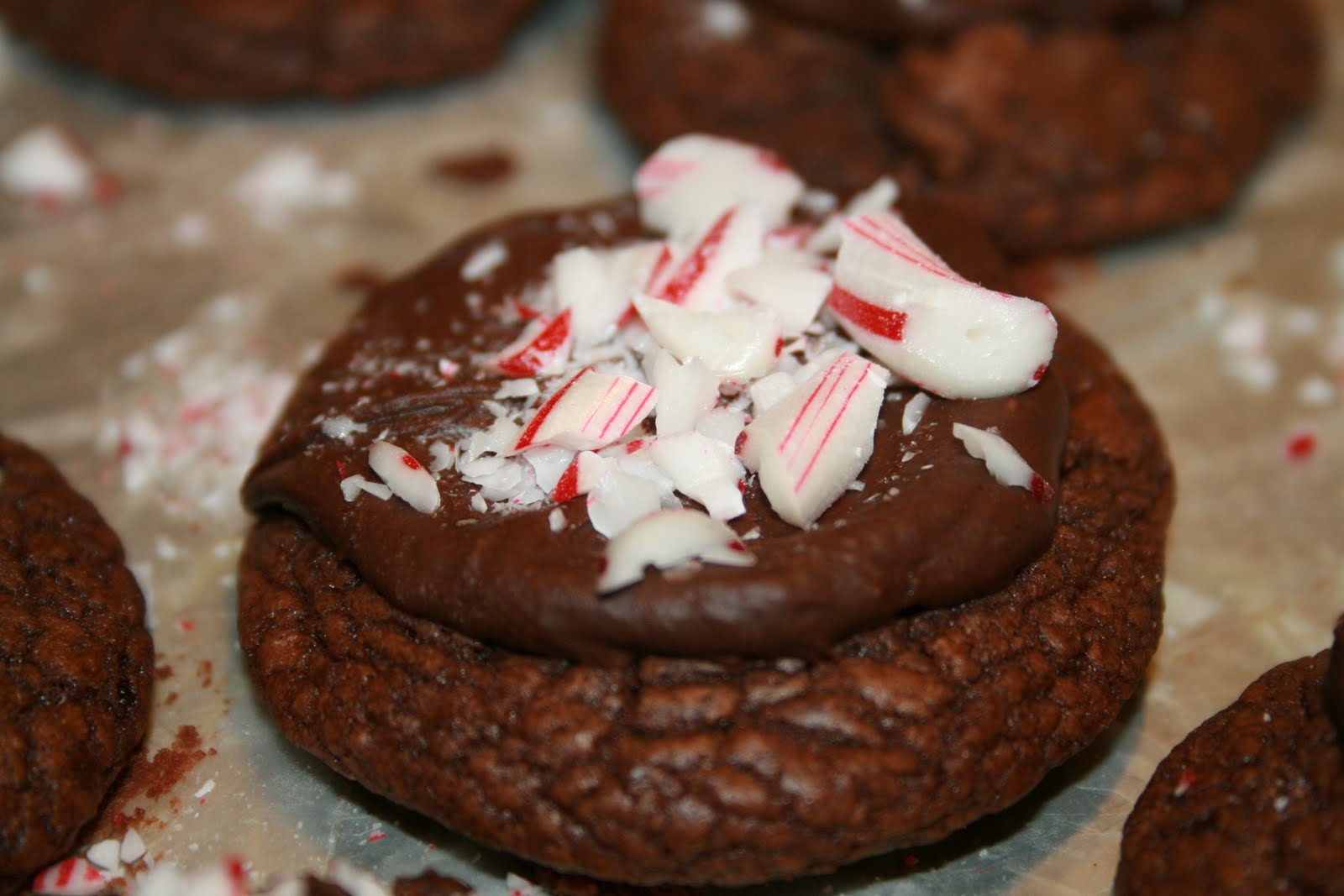 Prudence Pennywise: Double Chocolate Peppermint Crunch Cookies