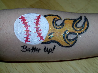 Cheeky Designs! I'll Make Your Cheek You-nique!: Sports Cheek Art