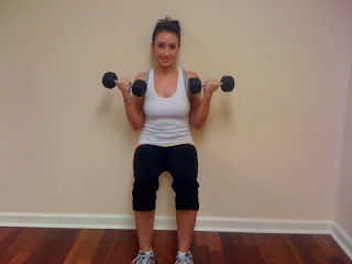 FASTFIT: FastFit Move Of The Week: Wall Sit Curl & Press