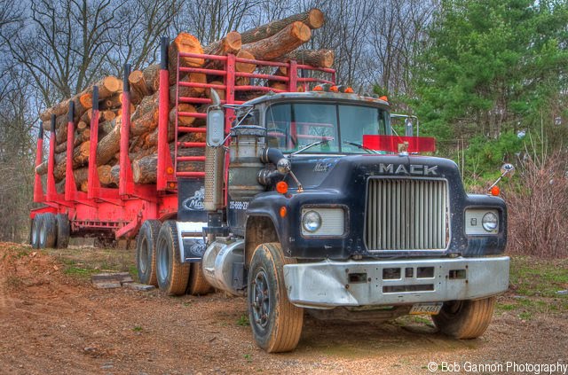 Mack Logging Truck