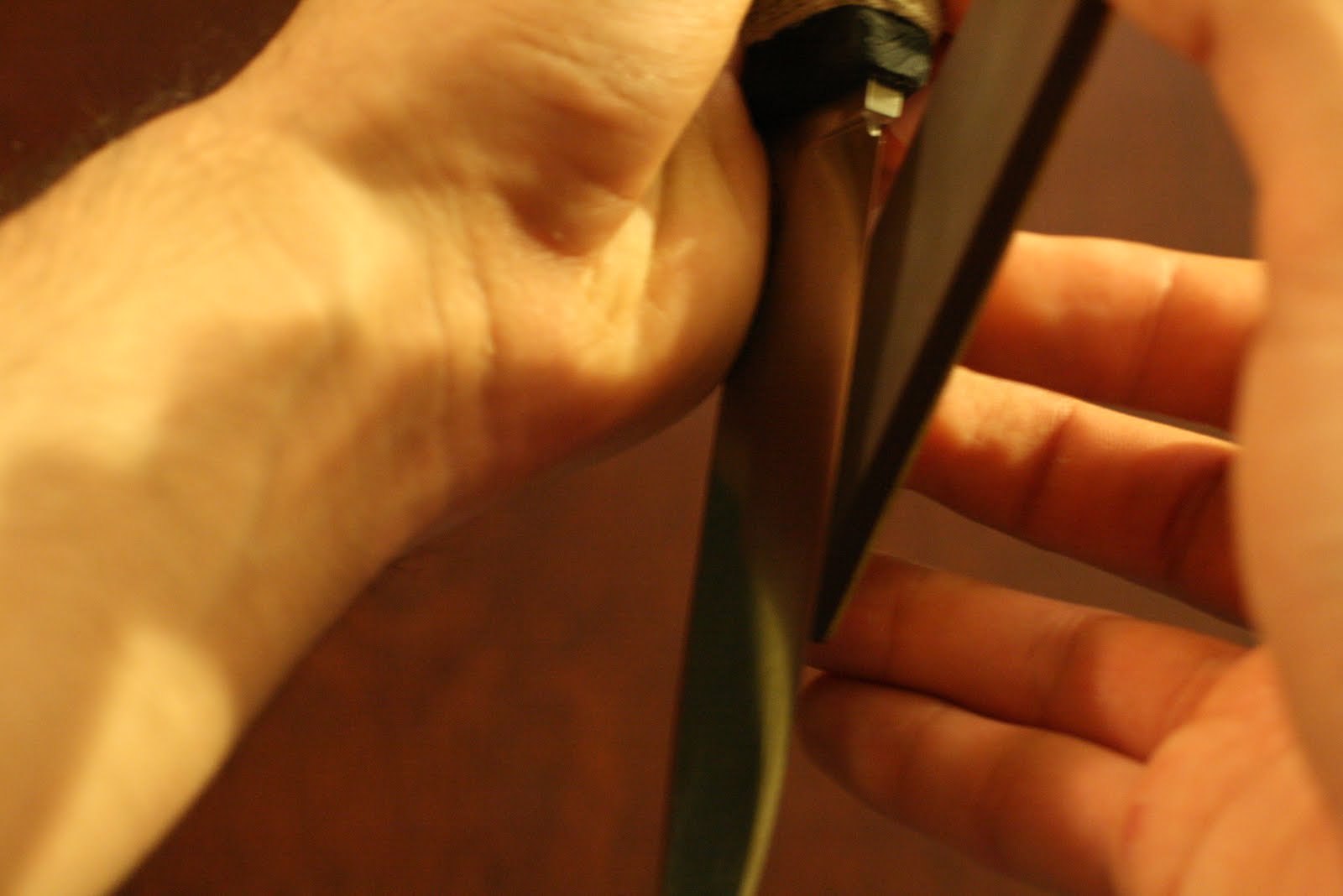 Wood Trekker: Sharpening a Convex Edge in the Field