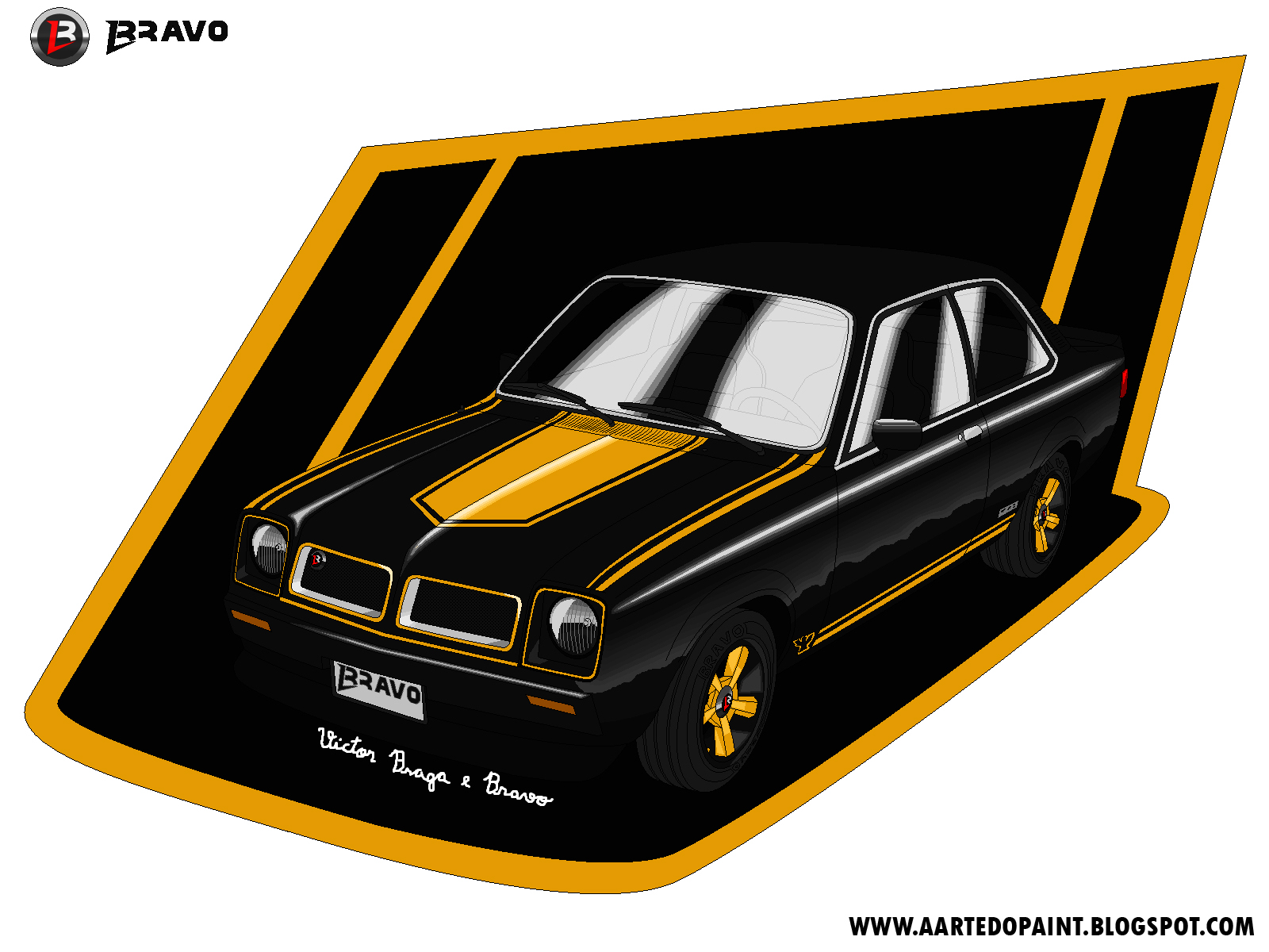 A Arte do Paint: Chevrolet