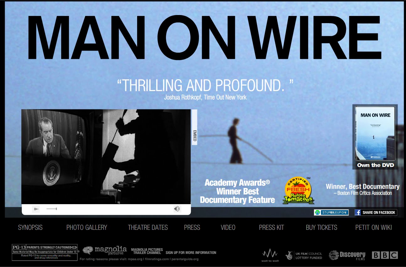 fishymedia: resources for A2/AS media studies.: Man On Wire resources ...