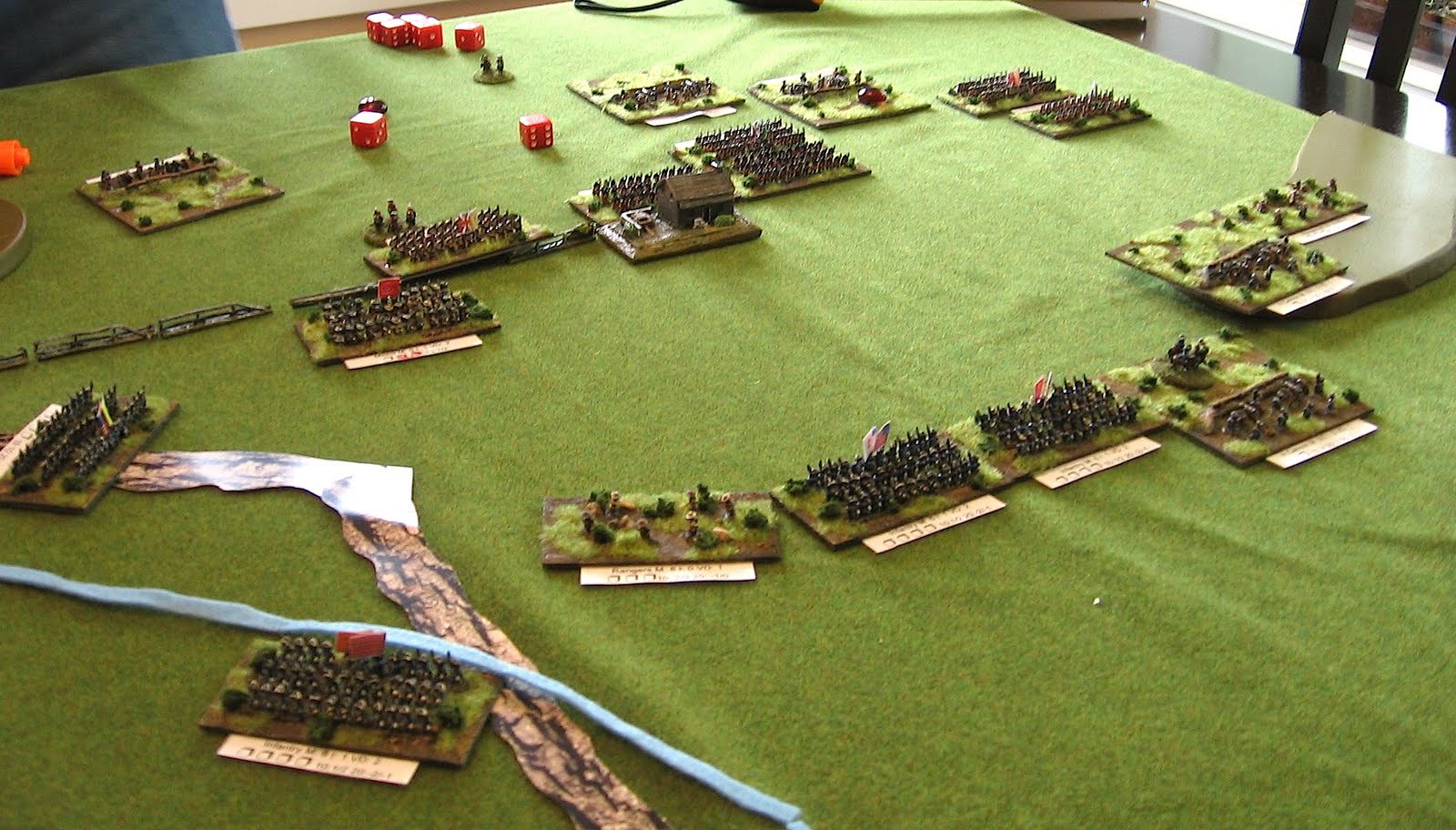 Bob's Miniature Wargaming Blog: Monmouth Courthouse