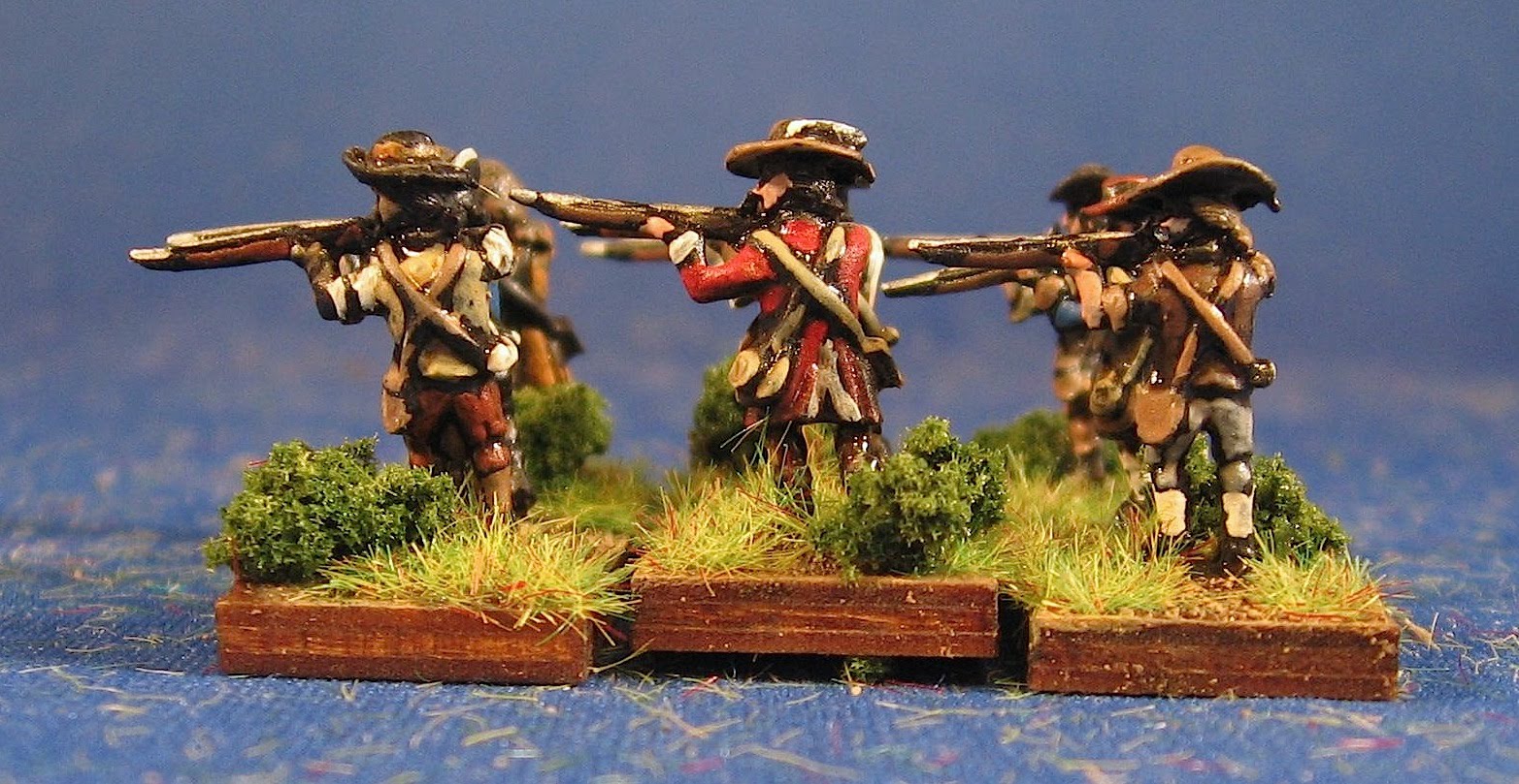 Bob's Miniature Wargaming Blog: 15mm AWI troops