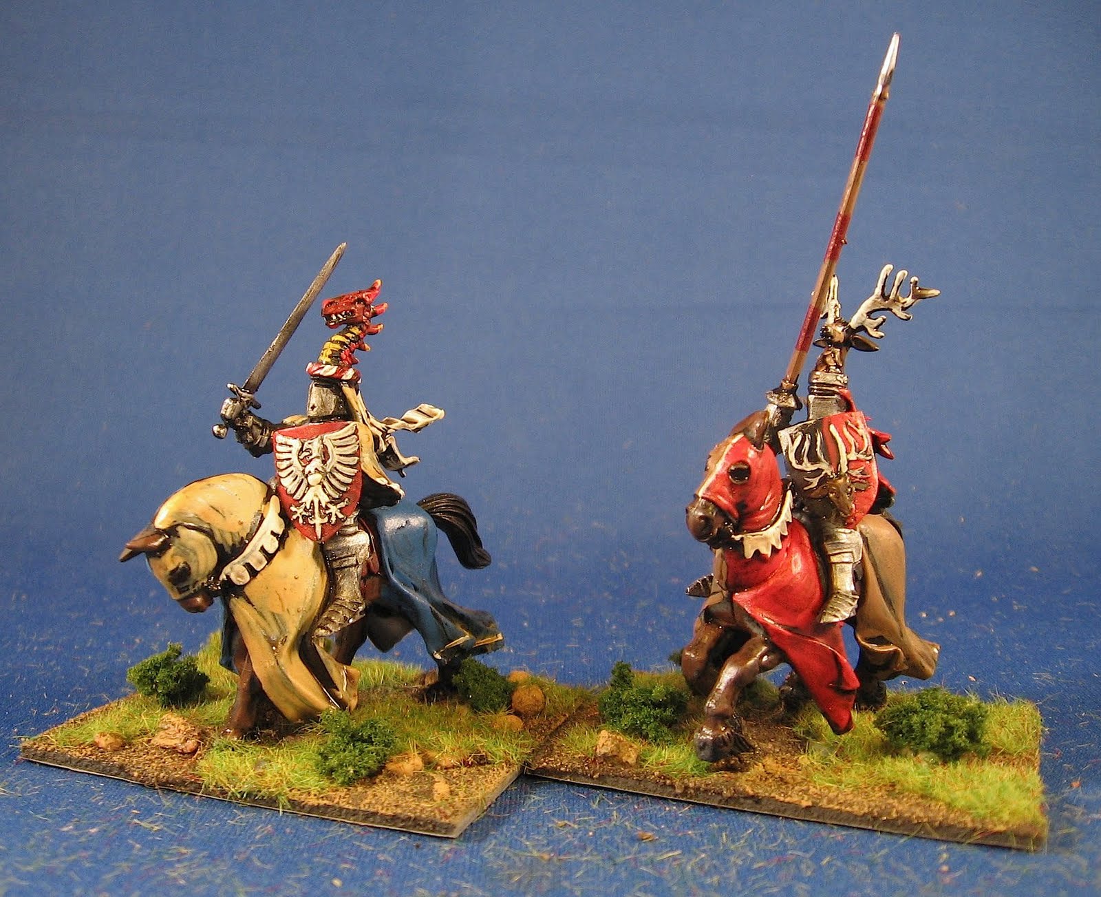 Bob's Miniature Wargaming Blog: More 28mm Medievals