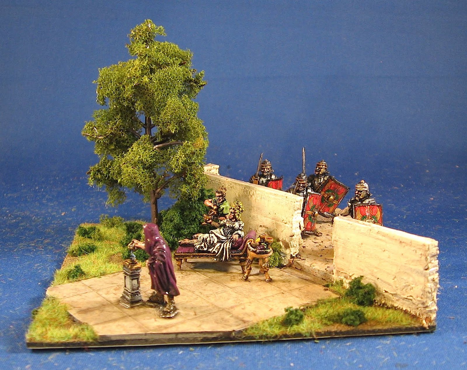 Bob's Miniature Wargaming Blog: 28mm Roman Camp