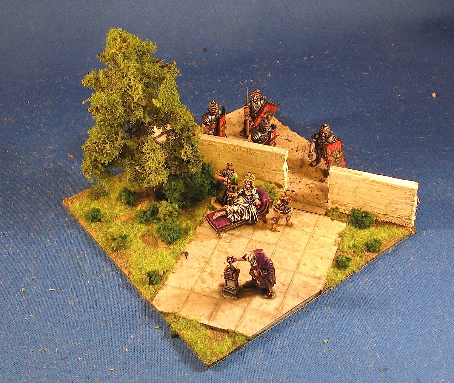 Bob's Miniature Wargaming Blog: 28mm Roman Camp