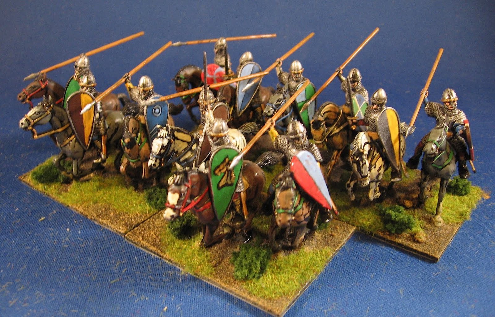 Bob's Miniature Wargaming Blog: 28mm Mounted Normans