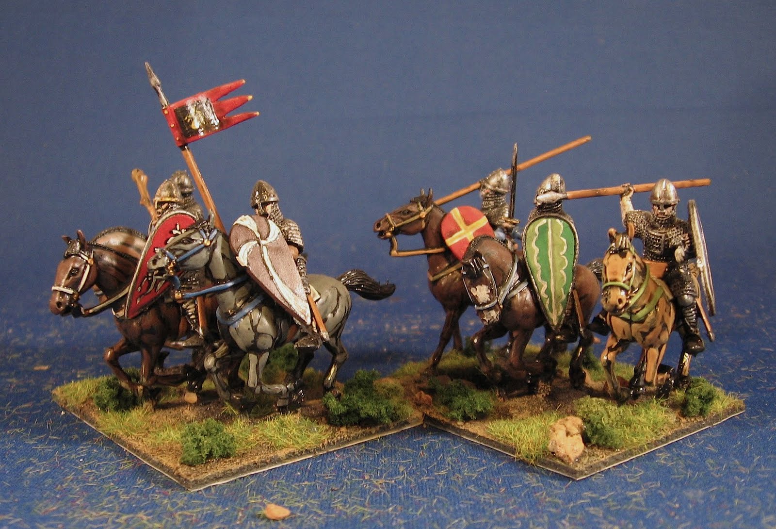 Bob's Miniature Wargaming Blog: More 28mm Normans