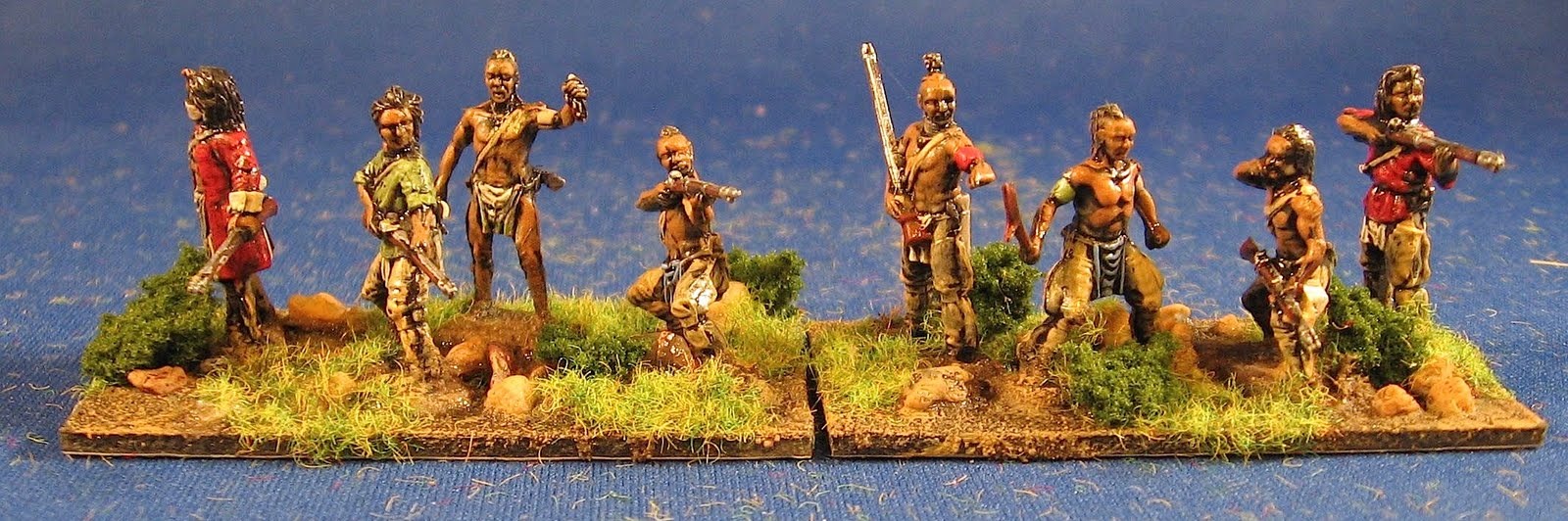 Bob's Miniature Wargaming Blog: AWI & War of 1812 1/72-scale Indians