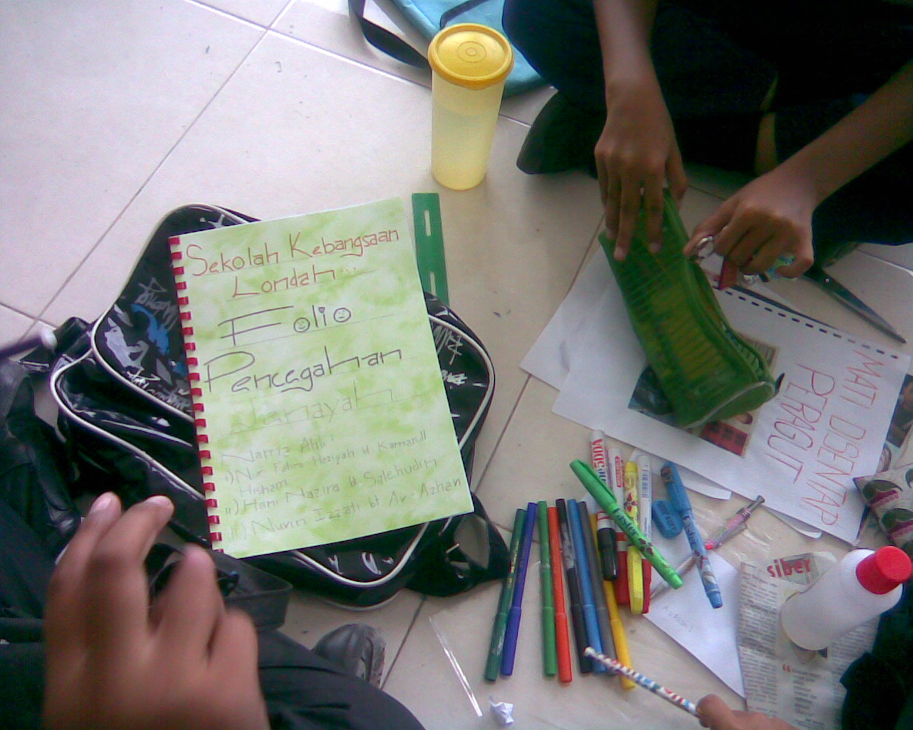 Program Membuat Poster dan Folio Pencegahan Jenayah - BLOG RASMI ...