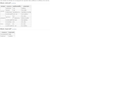 Dictionnaire Kituba Français: Conjugaison