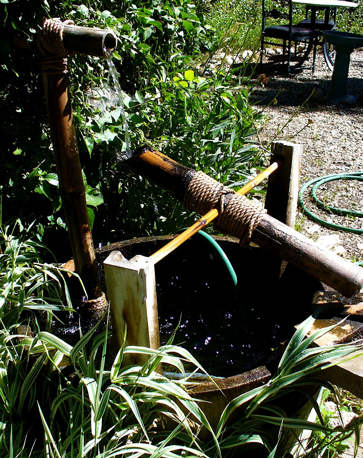 Alt. Build Blog: Bamboo Water Features