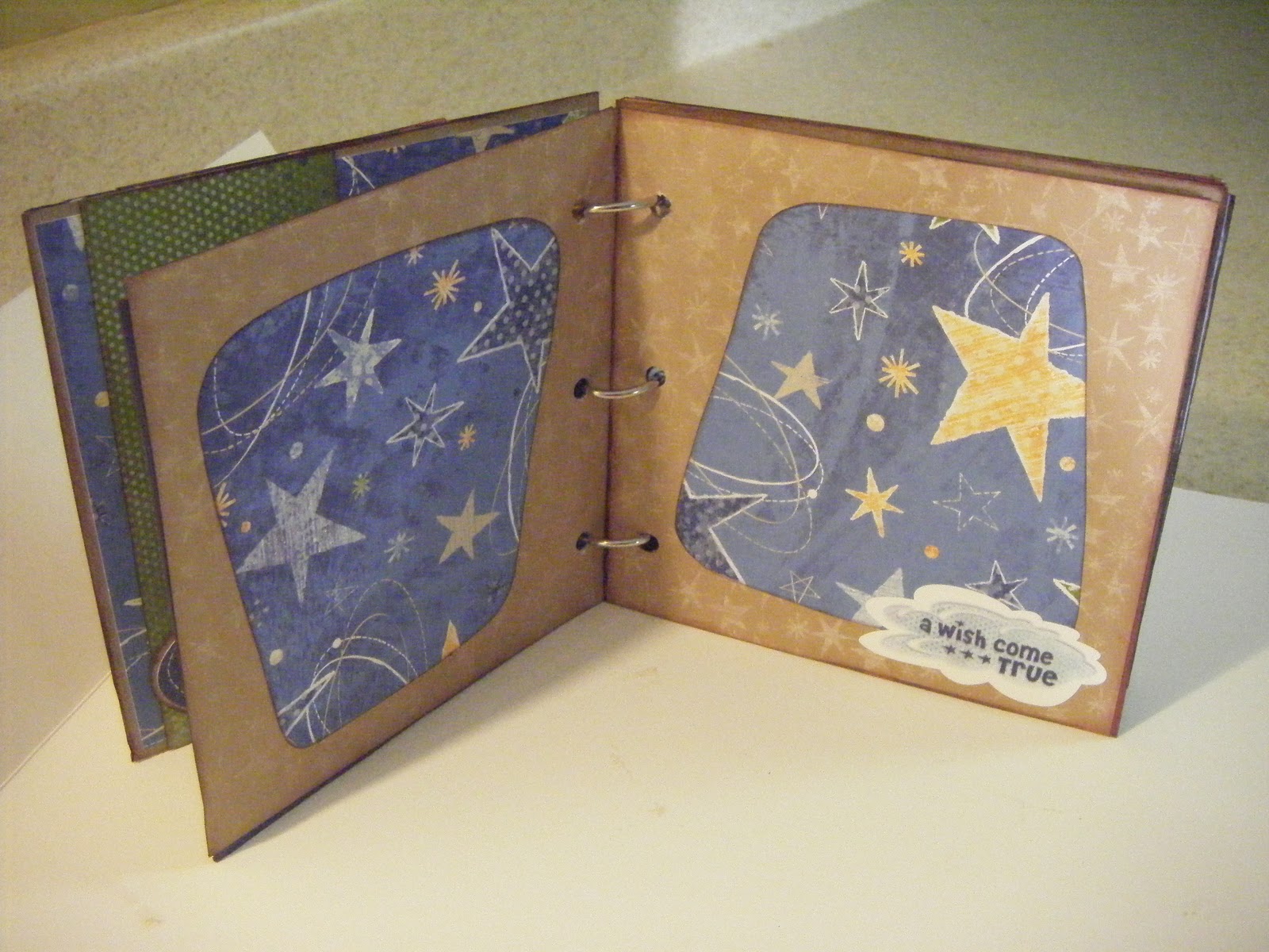 NikkiMo Papercrafts: "Upcycled" mini album