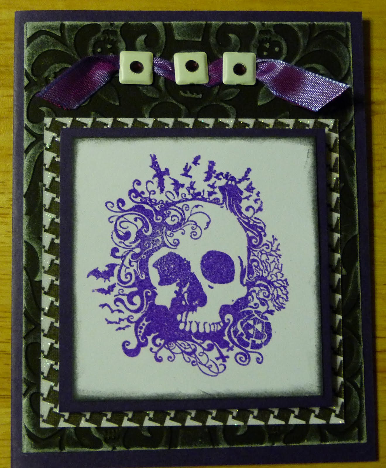 JME Creations: Skull card