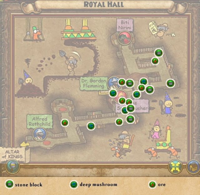 The Friendly Necromancer: Reagent Map--Royal Hall