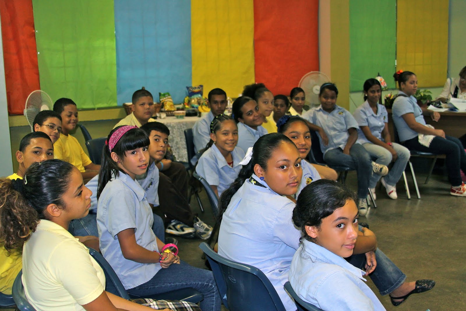 Visita a la Escuela Elemental Manuel A. Pérez de Río Piedras, P.R.