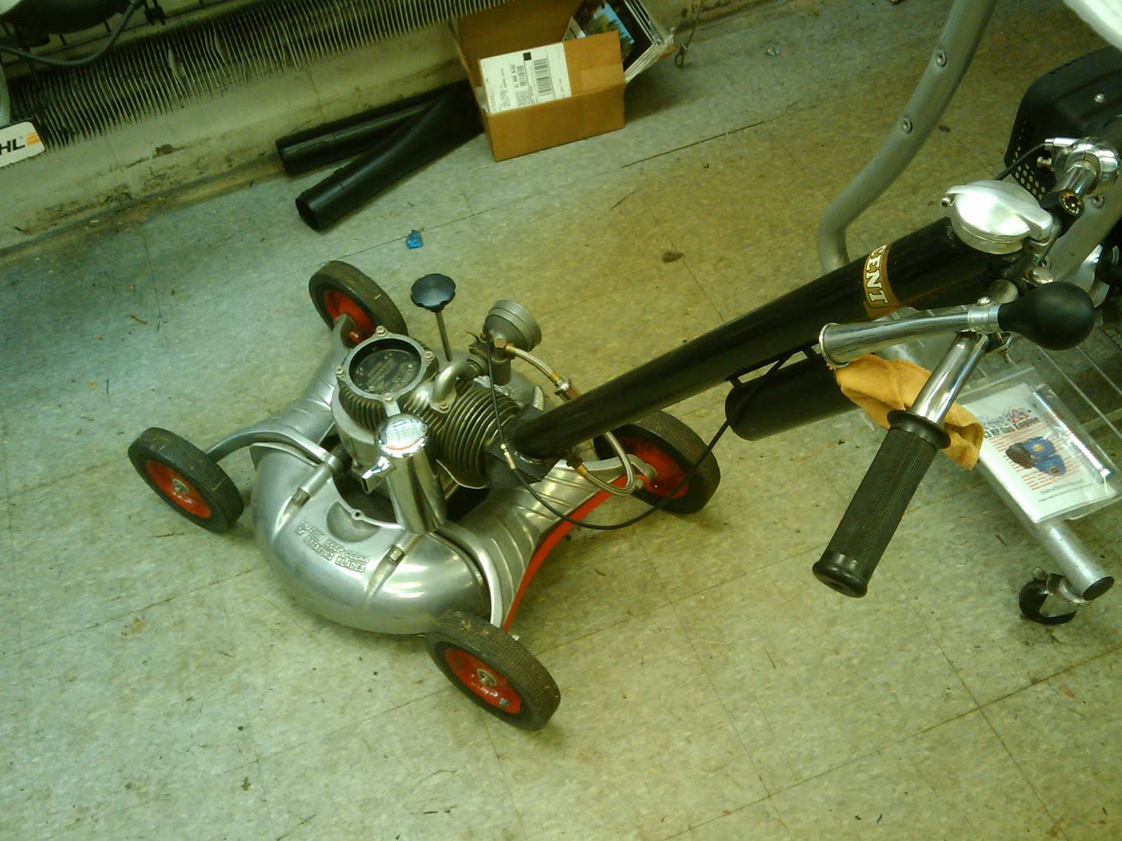 Smoke and Throttle: Vincent Amanda Jet Ski and Lawn Mower