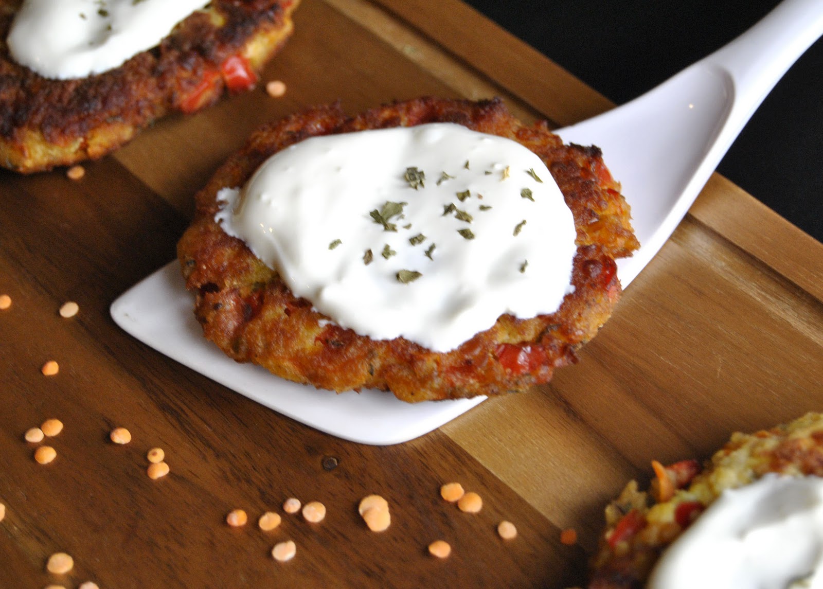 La casa de vainilla: Pljeskavice od lece/Lentil Patties