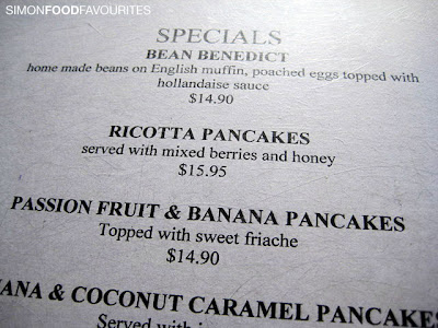 Simon Food Favourites: The First Drop: Cafe, East Redfern (7 June 2009)