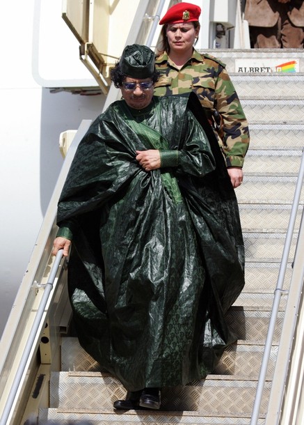 CASABLANCA4life Studio !: Le style c'est Mouammar kadhafi Gaddafi Qaddafi