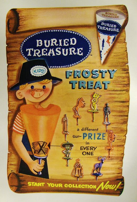 BURIED TREASURE ICE CREAM STICKS - (BTICS)