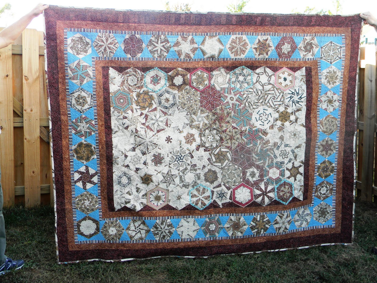 sew what?: OMG! I quilted the whole da....darned couch!